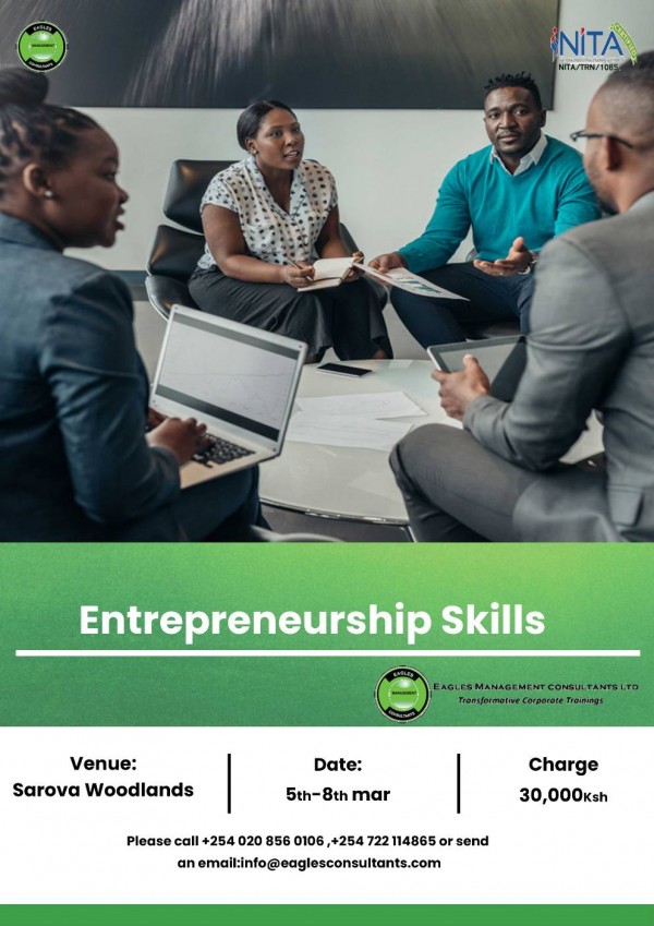 Entrepreneurship Skills Training - Eagles Management Consultants